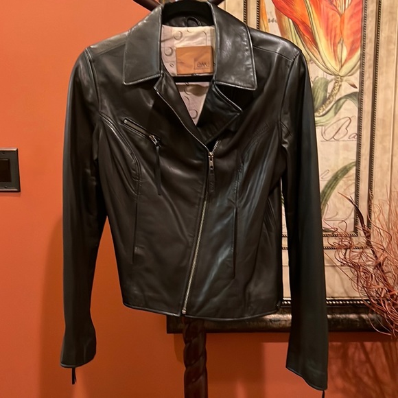 EMI | Jackets & Coats | Genuine Leather Jacket | Poshmark